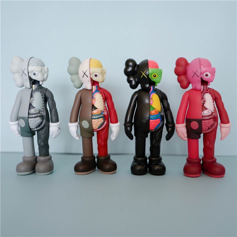 8inch 20cm KAWS Anatomy Doll Anatomy Action Figurines Door KAWS ...