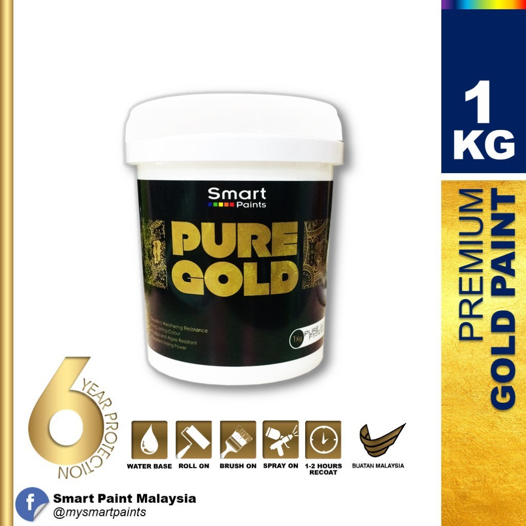 Smart Paints Smart 24K Pure Gold x1KG | Shopee Malaysia