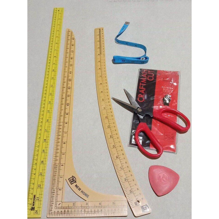 SIKU Sewing Pattern Ruler Package Contains 6 Large Curved Straight ...