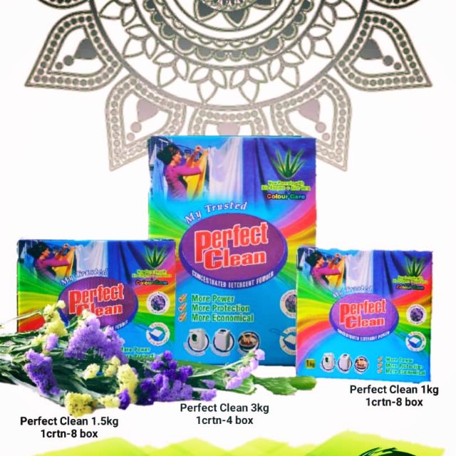 Perfect Clean Detergent powder, Sabun Pencuci Pakaian | Shopee Malaysia