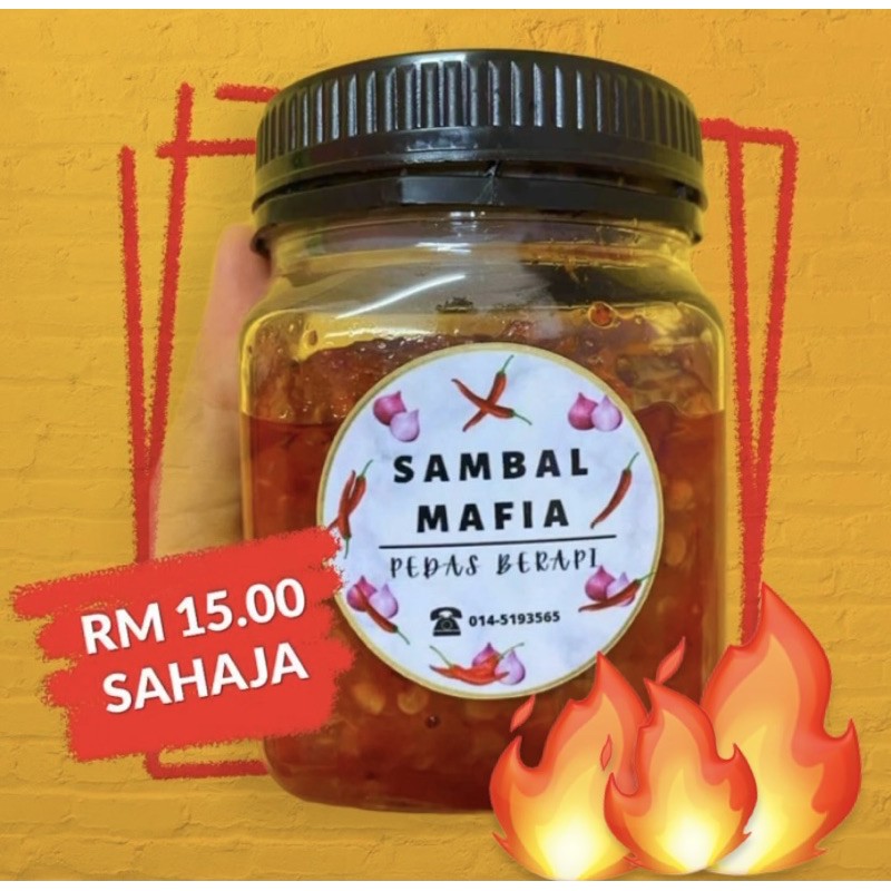 SAMBAL MAFIA ( PEDAS BERAPI ) | Shopee Malaysia