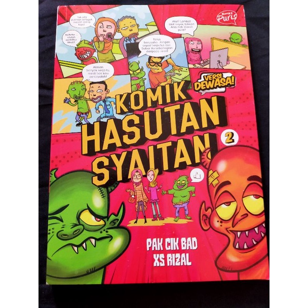 Komik Hasutan Syaitan (Pakcik Bad x XS Rizal) | Shopee Malaysia
