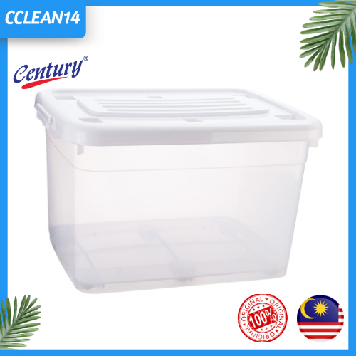 7999 CENTURY STORAGE BOX W/WHEEL 80L | Shopee Malaysia