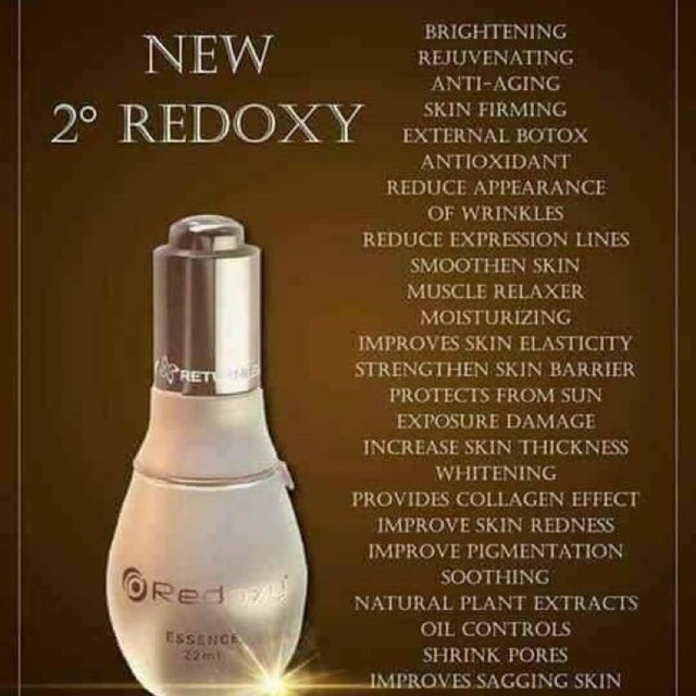 Redoxy Return Legacy 2° Redoxy Essence 你的完美抗老精华液 (22ml) | Shopee Malaysia