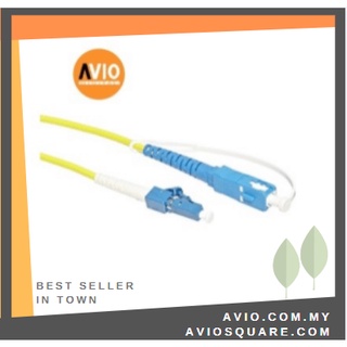 Simplex Single Mode Fiber Optic LC to SC LC-SC SC-LC 3m 3Meter Patch ...