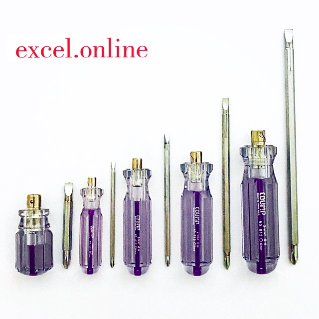 5PCS CRYSTAL HANDLE TWO WAY SCREW DRIVER/ PEMUTAR SKRU | Shopee Malaysia