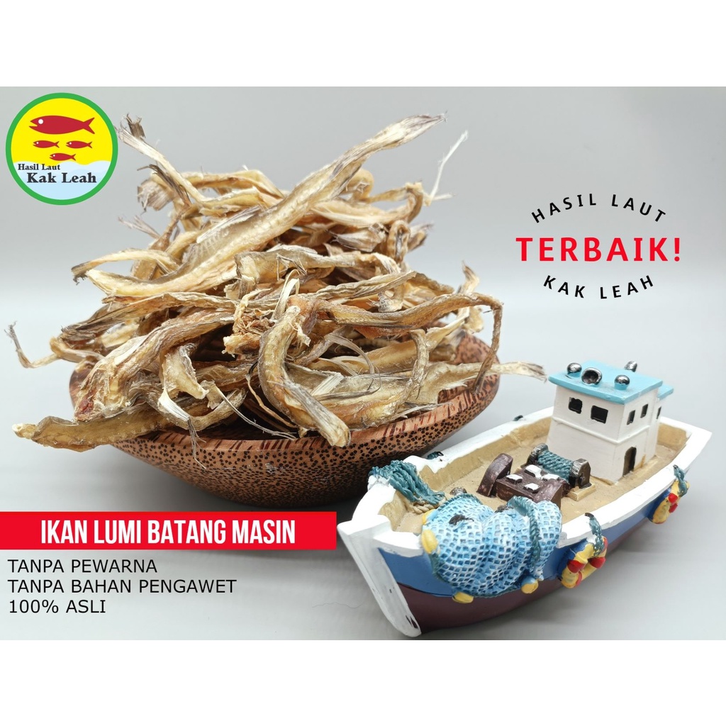 IKAN LUMI BATANG MASIN PANGKOR GRED AAA (100GM / 200GM ) | Shopee Malaysia