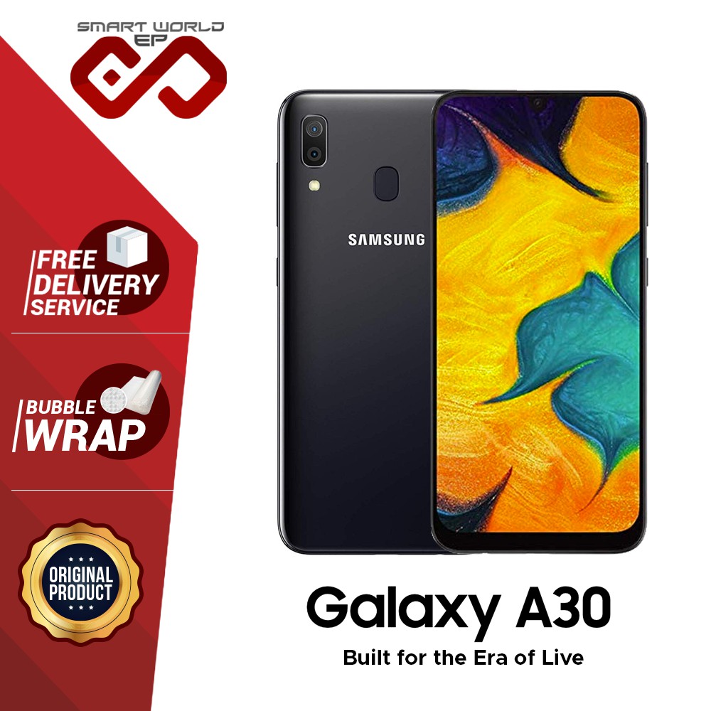 Samsung Galaxy A30 - Original Samsung Malaysia Set - 4GB RAM / 64GB ROM ...