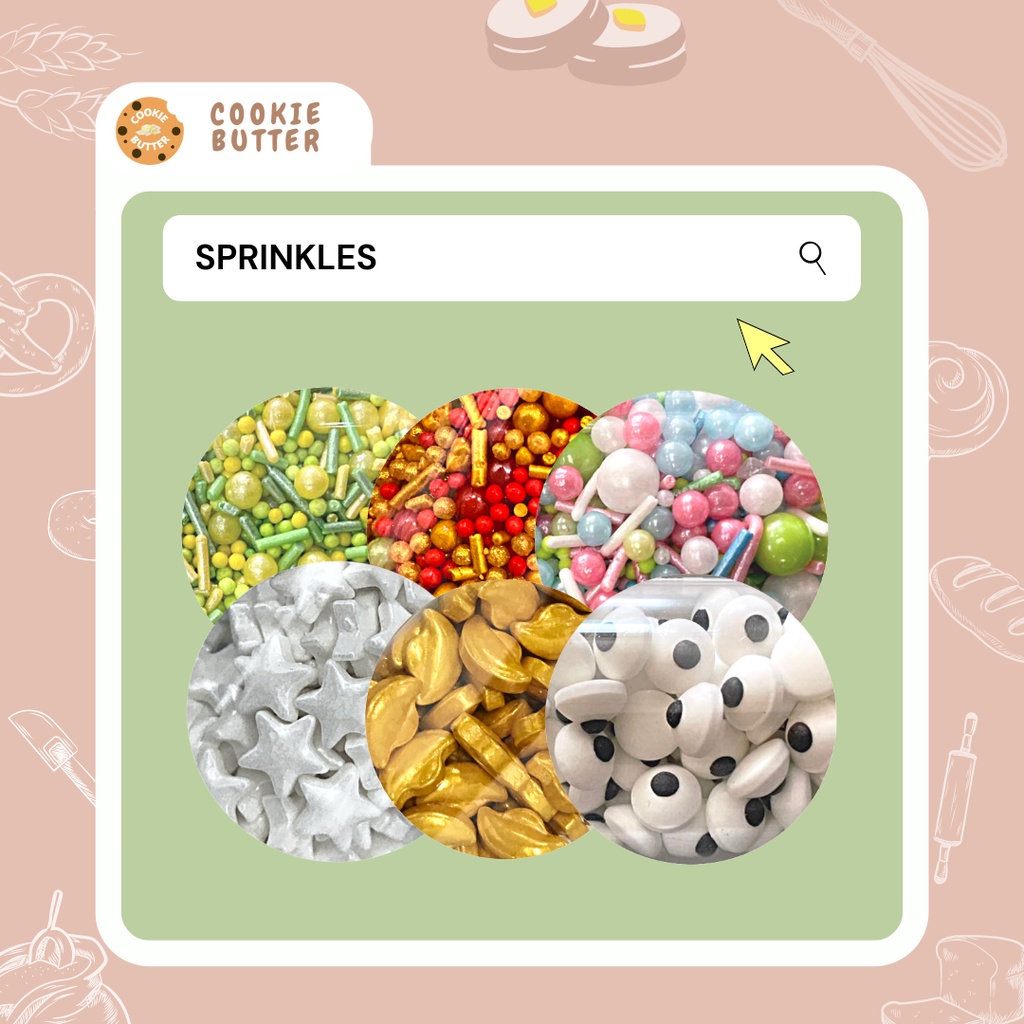 Cake Sprinkles/Cake Decoration/Themed Sprinkles/Festive Sprinkles/Raya ...