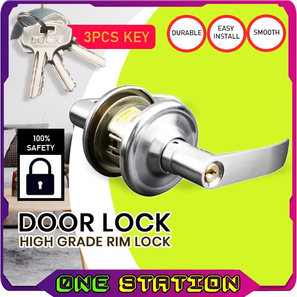 TUBULAR LEVER HANDLE LOCK SET lever door lock tubular cylindrical lever ...