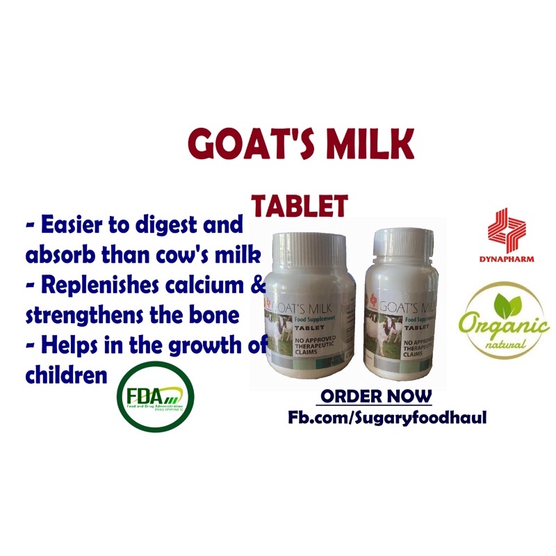 GOAT'S MILK (TABLET) DYNAPHARM | Shopee Malaysia
