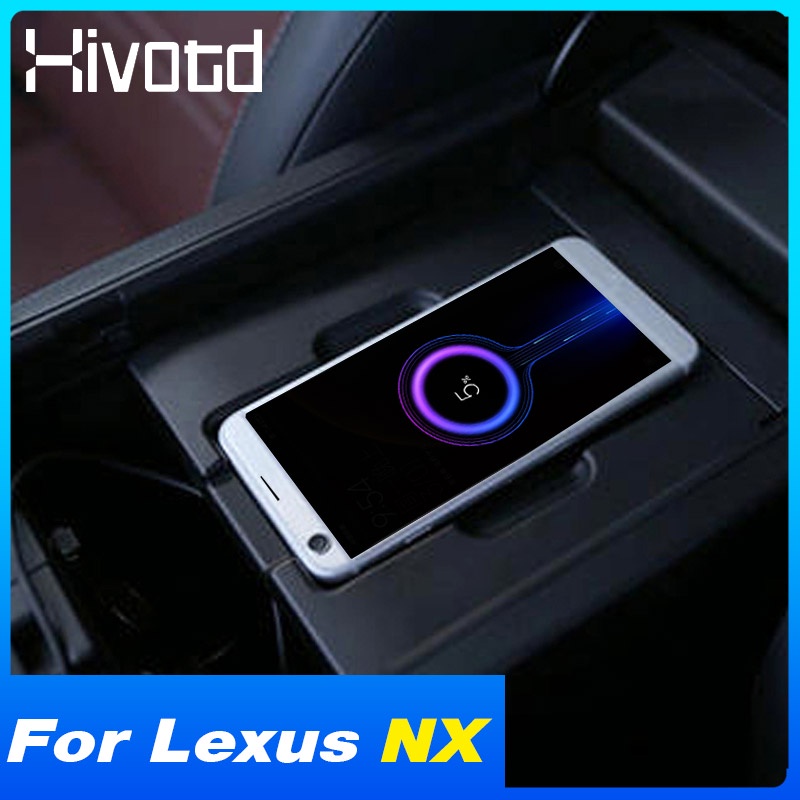 QI Wireless Charging For Lexus NX NX300h NX300 NX200 NX200t Accessories ...