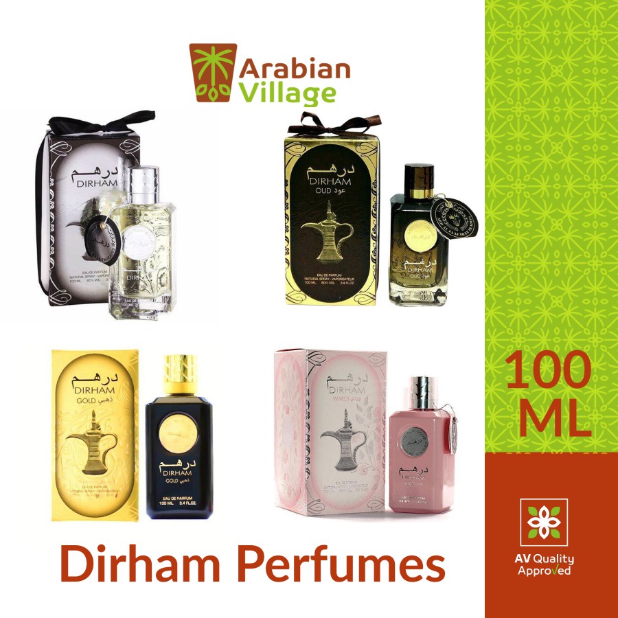 Ard Al Zaafran Dirham Perfume 100 ML 4 Choice | Shopee Malaysia