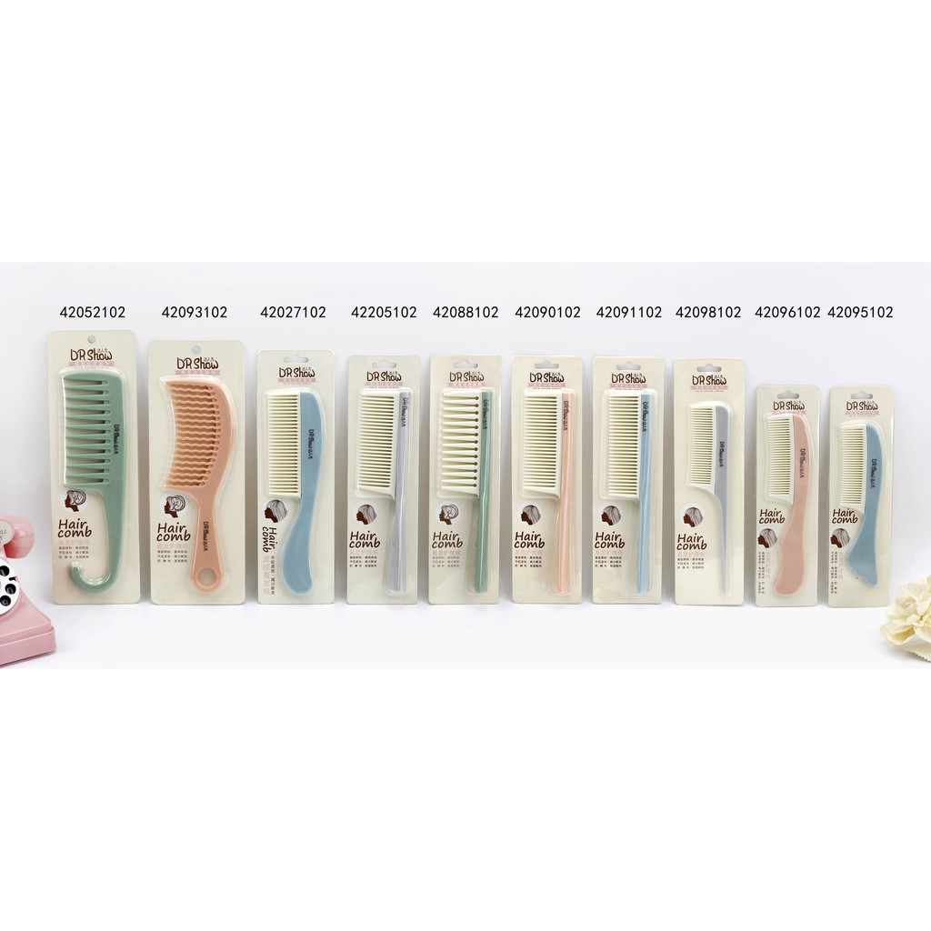 EVA&EVE Hair Comb Natural Wheat high quality heat resistant Assorted ...