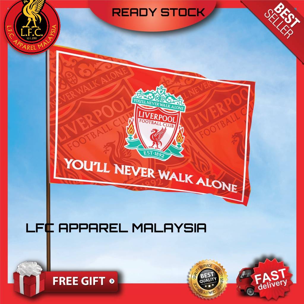 Liverpool FC Flag Big Size (5ft x 3ft) | Shopee Malaysia