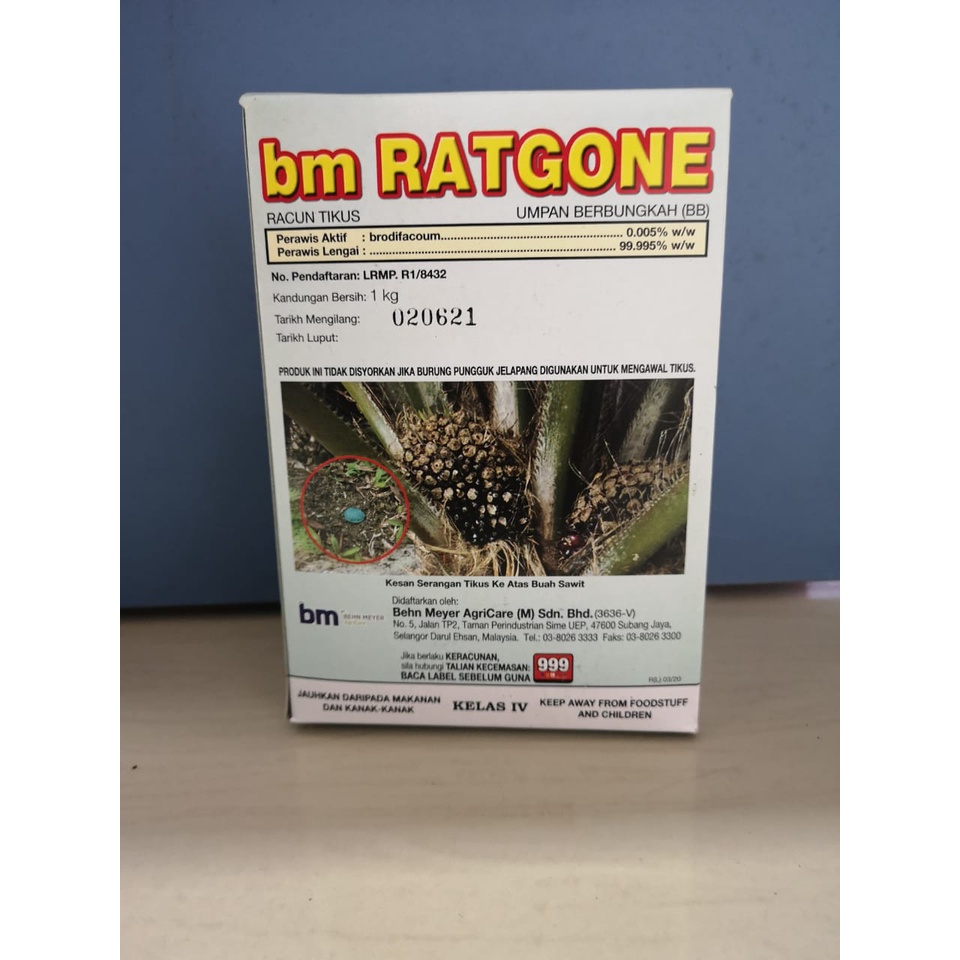 BM Ratgone ( Brodifacoum ) | Shopee Malaysia