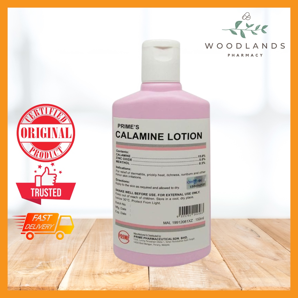 PRIME CALAMINE LOTION 150ML | Shopee Malaysia