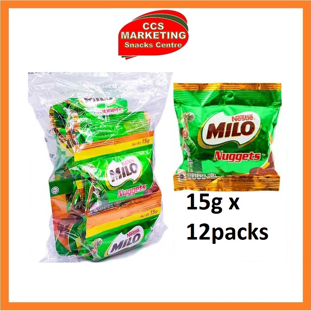 CCS Nestle Milo Nuggets ( 15g x 12pcs ) | Shopee Malaysia
