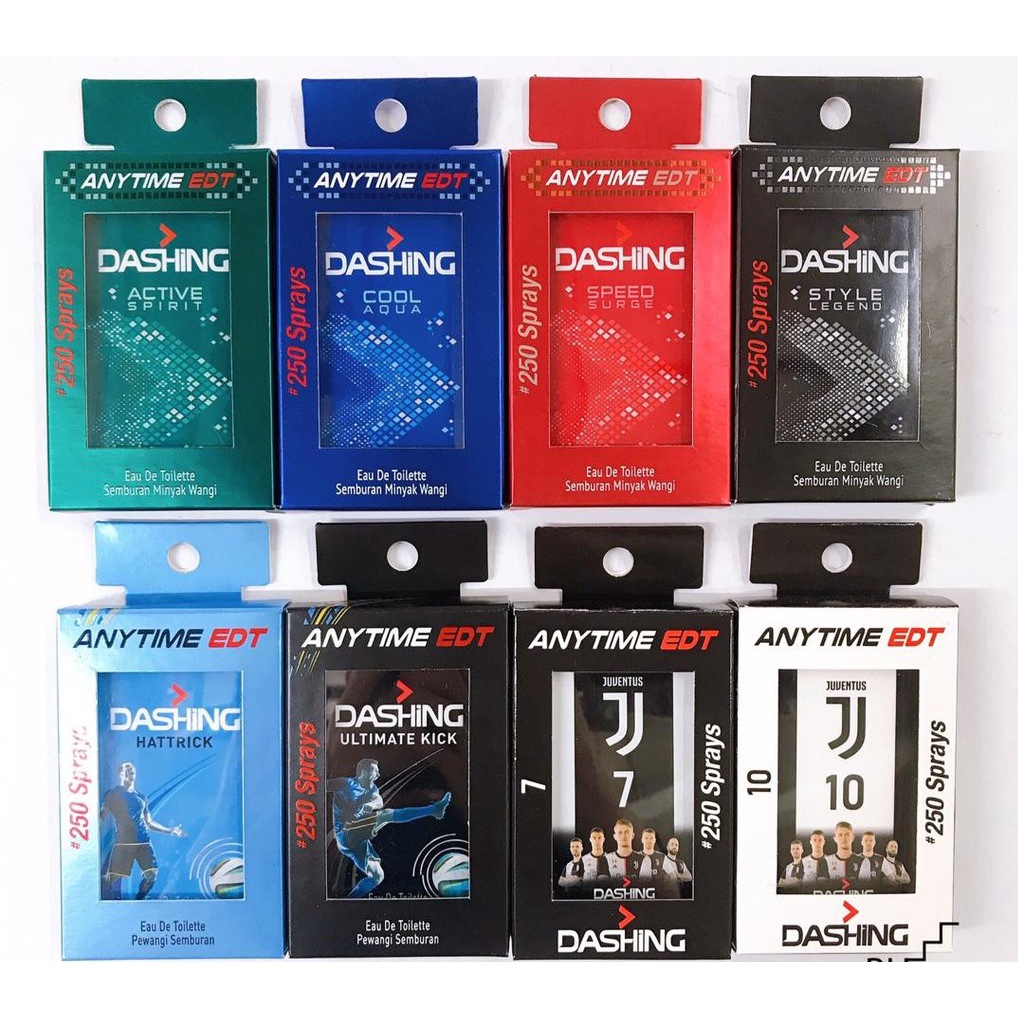 🔥Add On🔥Dashing Pocket Perfume Anytime EDT 18ml For Men( Hadiah ...