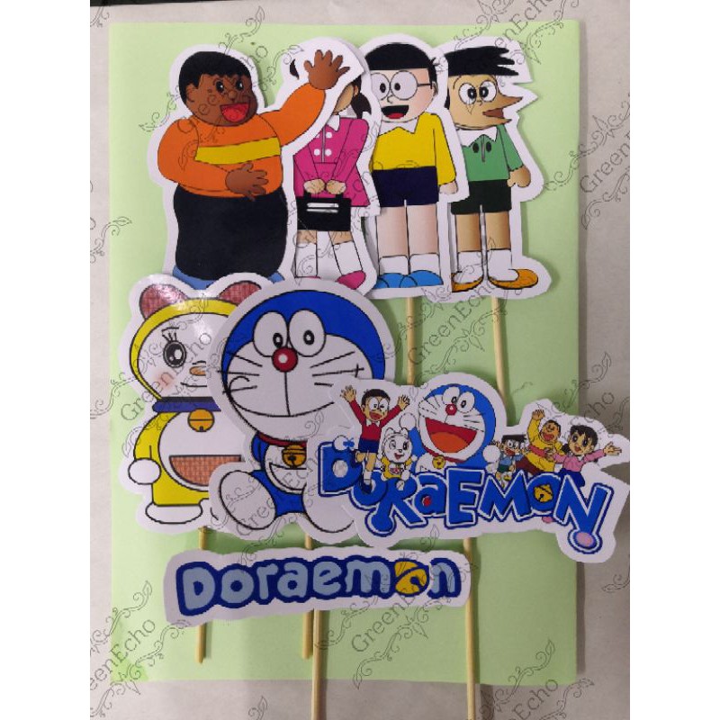 doraemon cake topper (1set) | Shopee Malaysia