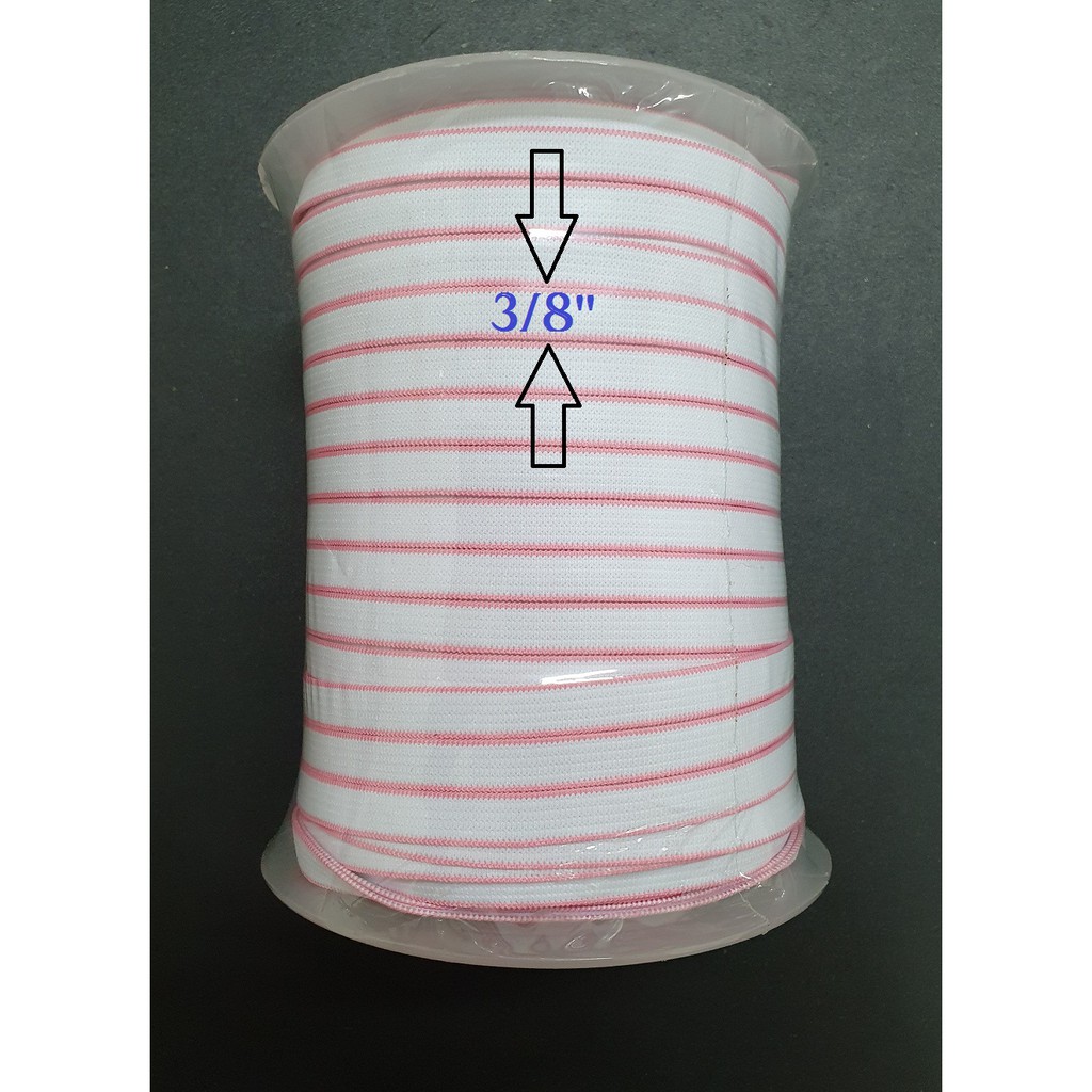 3/8'' GETAH BAJU /ELASTIC REEL 120 YARD/CONE | Shopee Malaysia