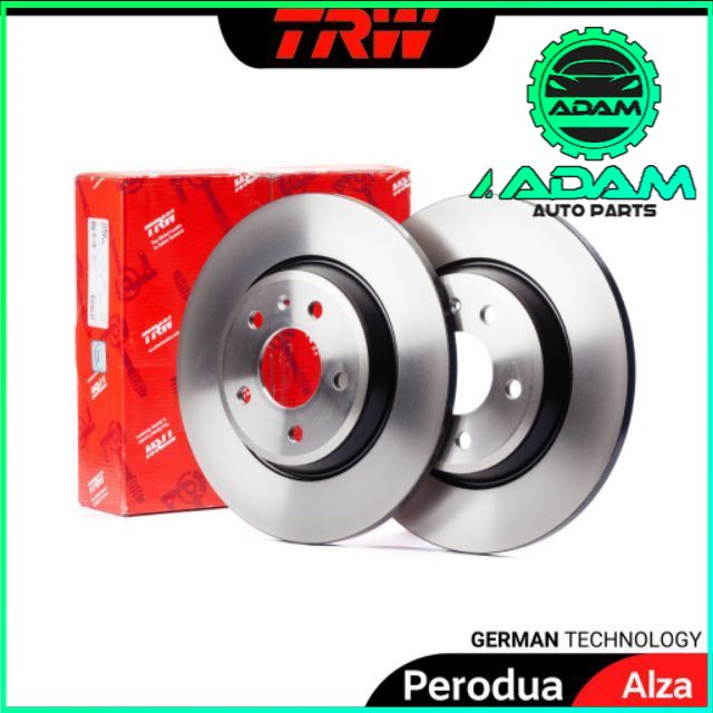 🚨TRW🚨Disc Rotor Front SETS ALZA (2009~2013) | Shopee Malaysia