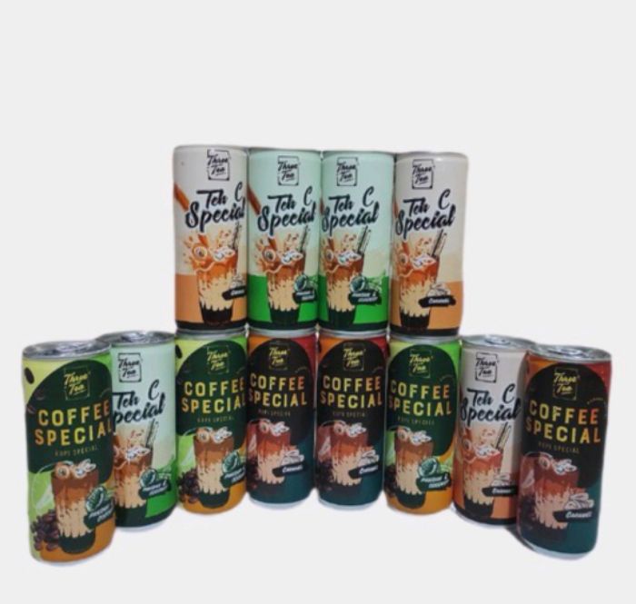 Three Layer Milk Tea Coffee Special Tea C Special Sarawak Three Layer ...