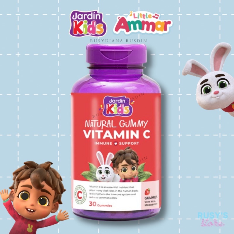 (Ready Stock) Jardin Kids Natural Gummy Vitamin C Honey Soothe ...