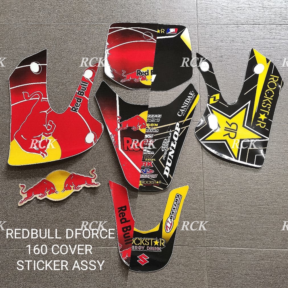 D FORCE DFORCE DEMAK 160 BODY STICKER/WATERPROOF SET (3M STICKER ...