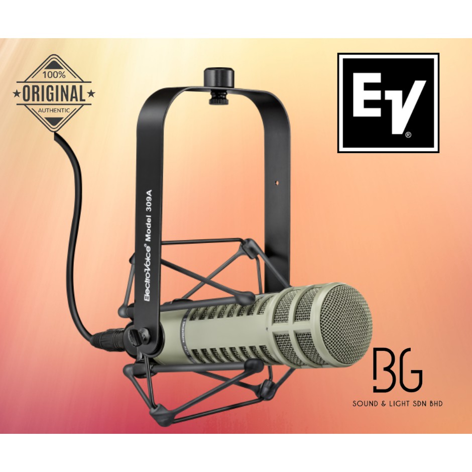 EV RE20 Broadcast announcer's microphone with Variable‑D | Shopee Malaysia