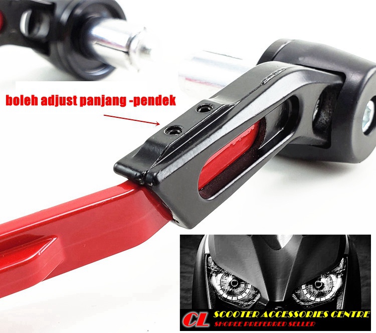 Motorcycle Lever Hand Guard YAMAHA NVX NMAX BENELLI RFS150 WMOTO SYM ...