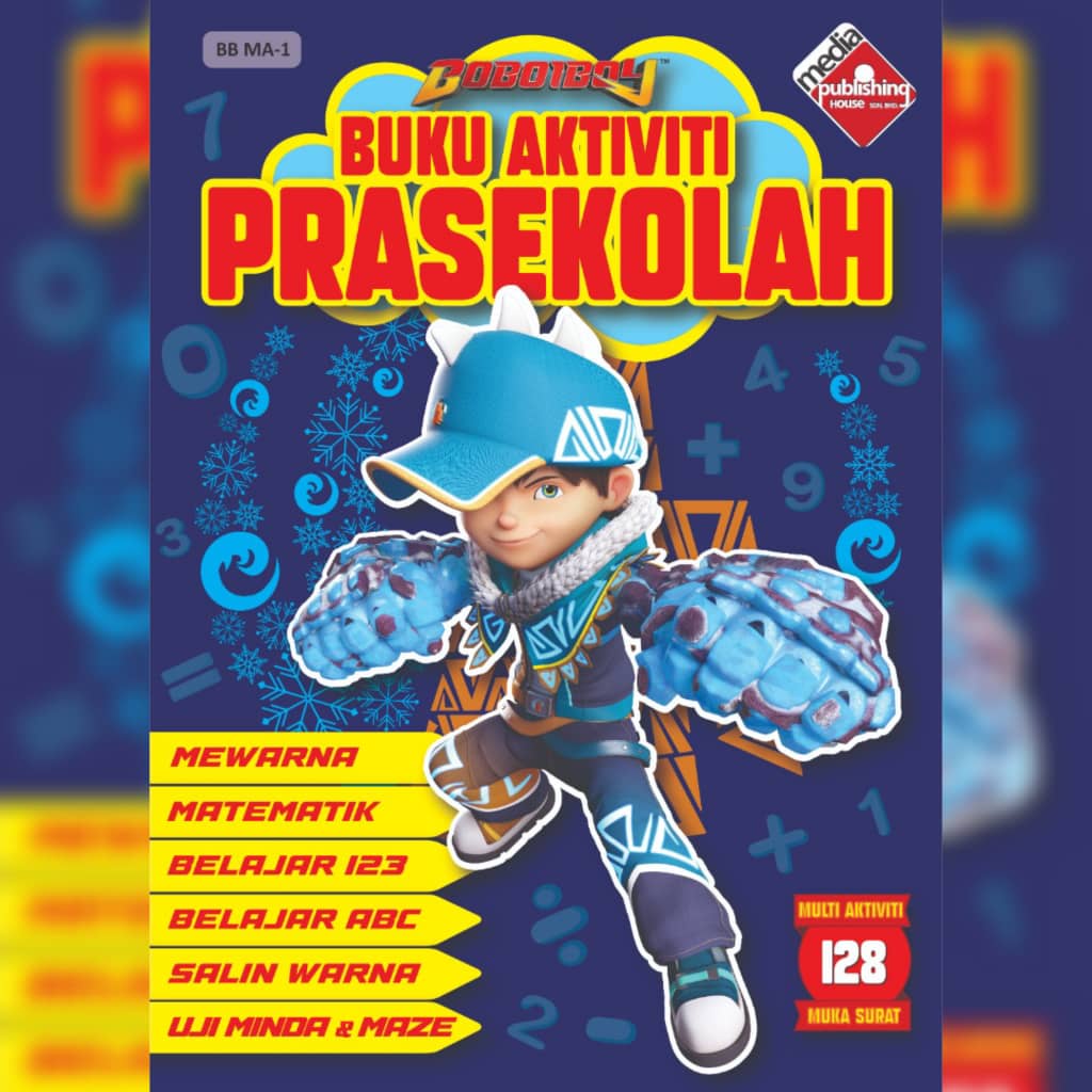 MEDIA BOOKS : BOBOIBOY BUKU AKTIVITI SEKOLAH ( BB MA ) | Shopee Malaysia