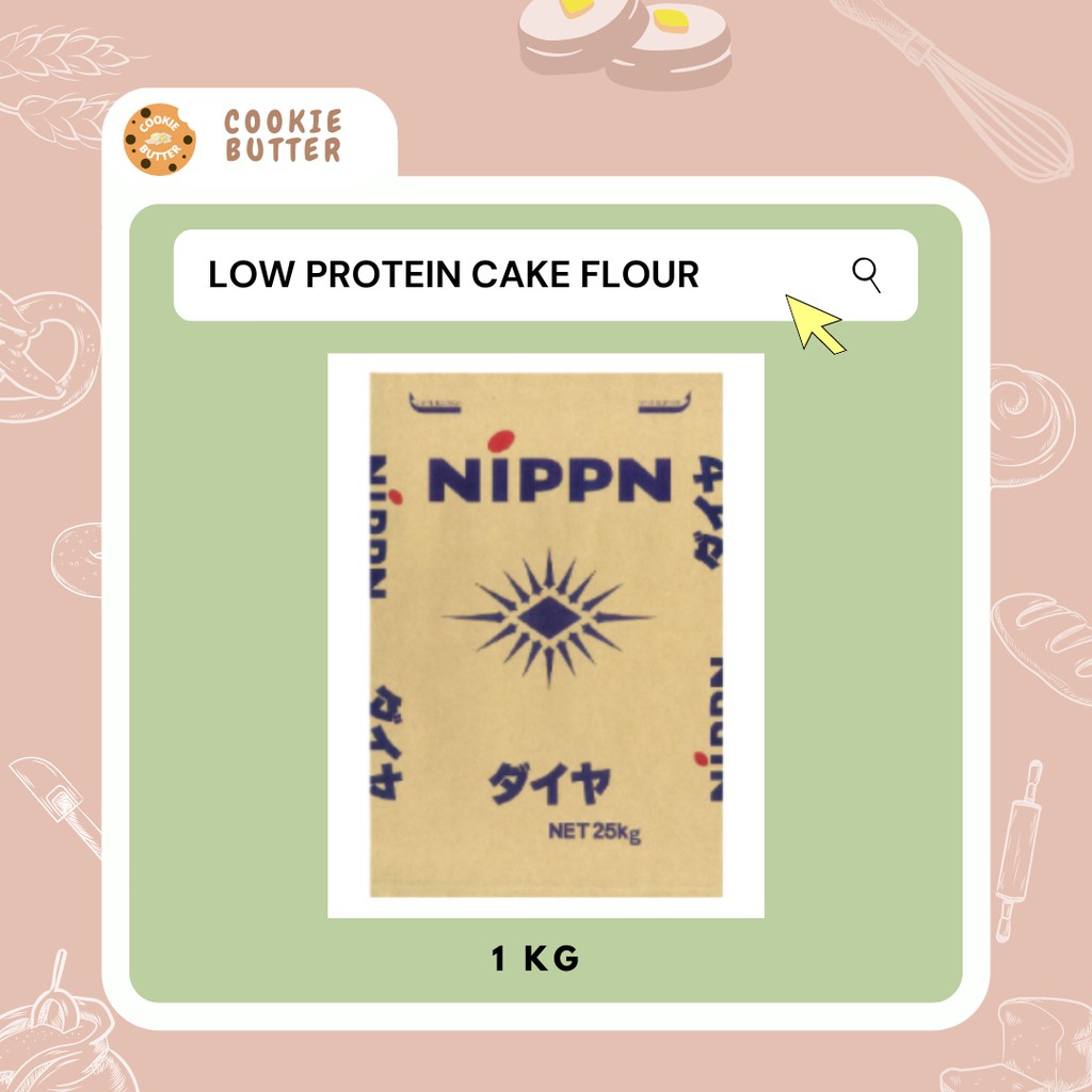 Premium Japanese Cake Flour Low Protein Flour - NISSHIN VIOLET / NIPPN ...