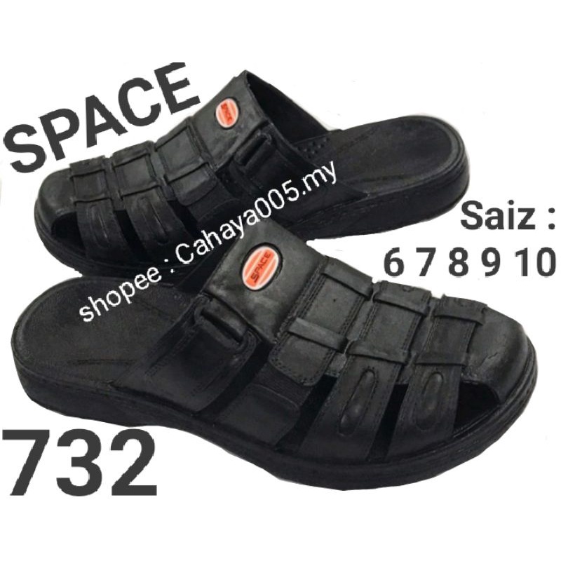 Selipar Getah Lelaki (PVC) SPACE 732 Men Rubber Slipper | Selipar Getah ...