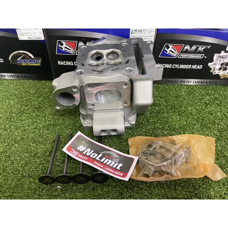 NLK PERFORMANCE Y15ZR Y15 Y15Z LC135 RS150 RSX150 RS 150 RSX 150 CNC / NON CNC RACING SUPER HEAD ...