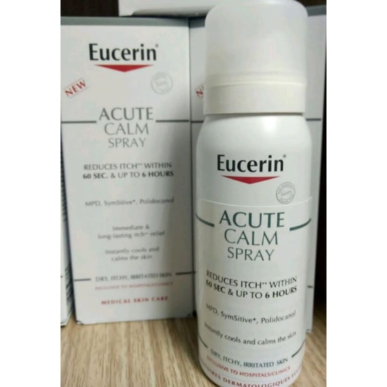 Eucerin Acute Calm Spray 50ML (Expire date: 01/2025) ©Buy 1 Free 1 ...