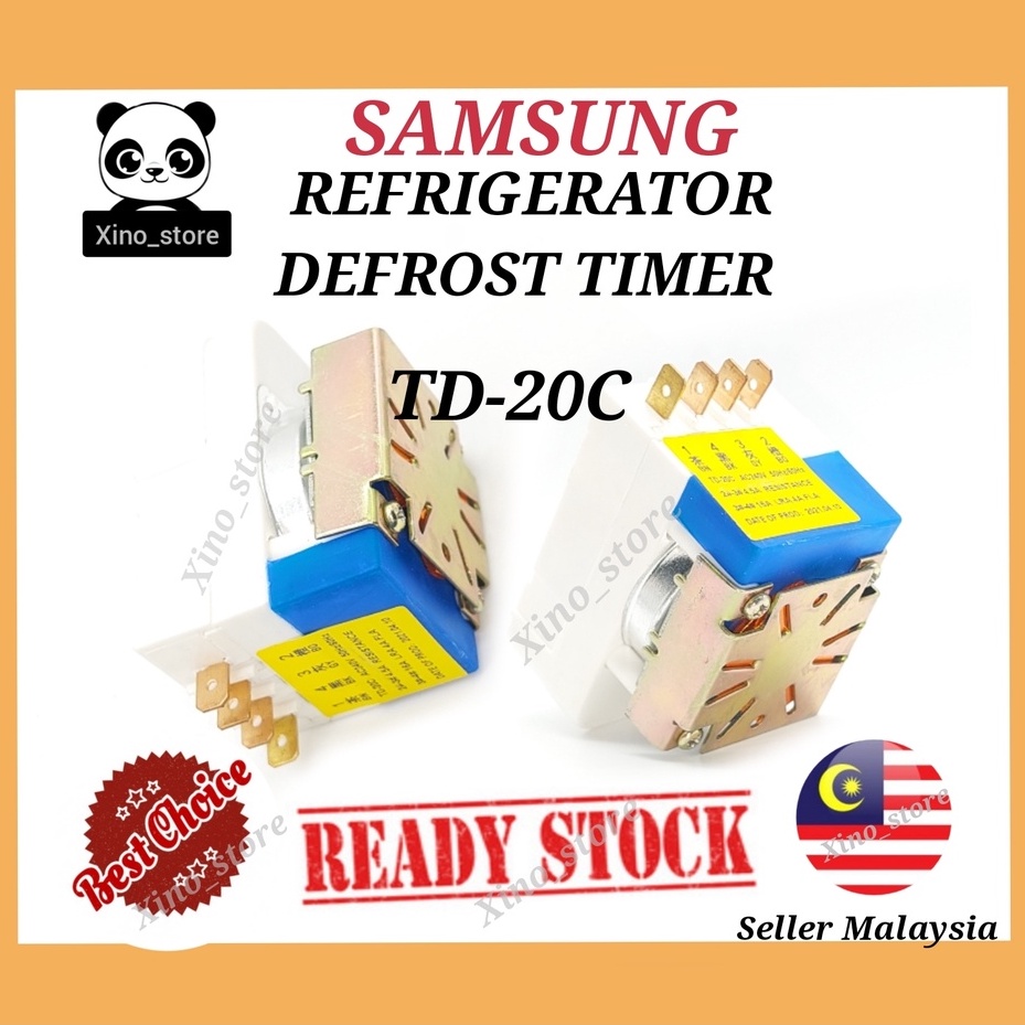 HIGH QUALITY SAMSUNG REFRIGERATOR FREEZER DEFROST TIMER TD-20C | Shopee ...