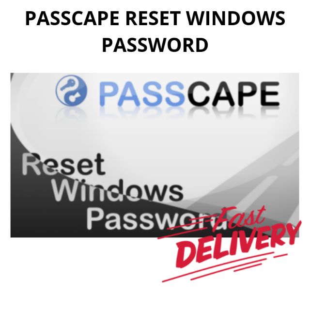 🔥HOT🔥PASSCAPE RESET WINDOWS PASSWORD | Shopee Malaysia