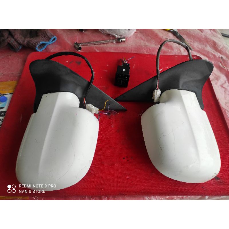 JDM side mirror daihatsu terios 5 wire auto folding | Shopee Malaysia