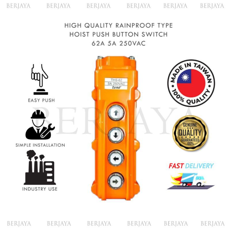 Taiwan Rainproof type Hoist Push Button Switch | Shopee Malaysia