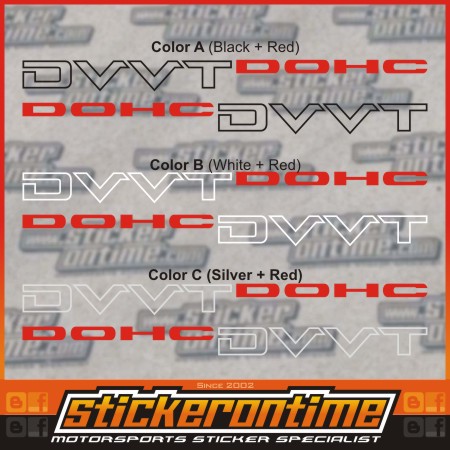 Car Side Door Sticker DVVT Myvi Axia Bezza Alza Kenari Kelisa Viva ...