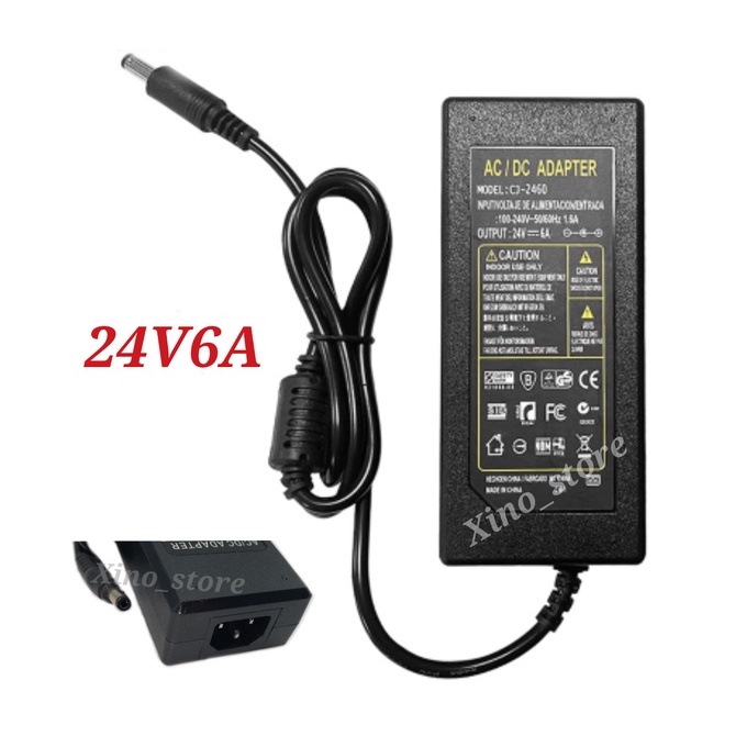 24V 3A /24V 4A / 24V 5A / 24V 6A AC To DC Power Adapter AC/DC Adapter ...