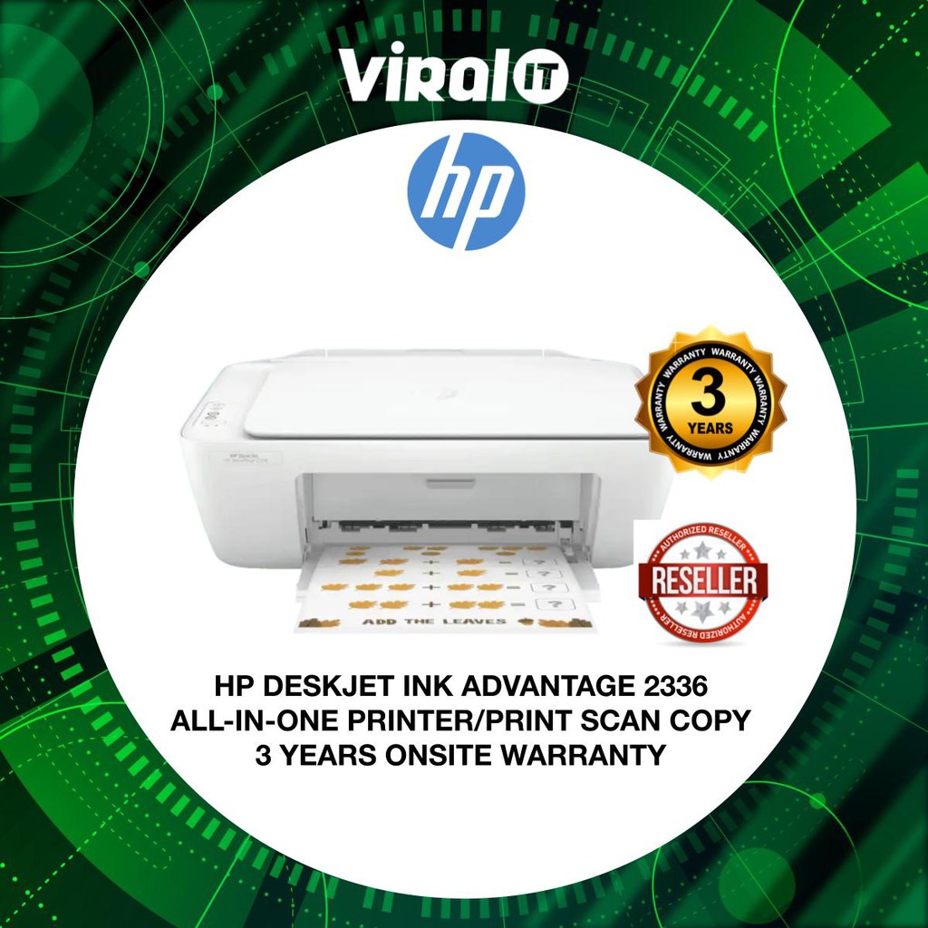 HP DESKJET INK ADVANTAGE 2336 ALL-IN-ONE PRINTER/PRINT SCAN COPY 3 ...