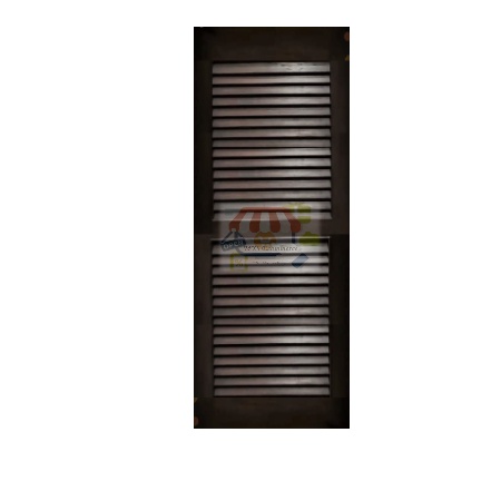 Full Louvers Door / Store Door / Pintu Kayu / Pintu Murah / Wooden Door ...