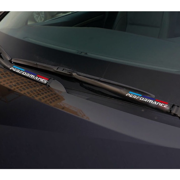 4pcs M Performance Car Windshield Wiper Sticker For BMW E30 E34 E36 E60 ...