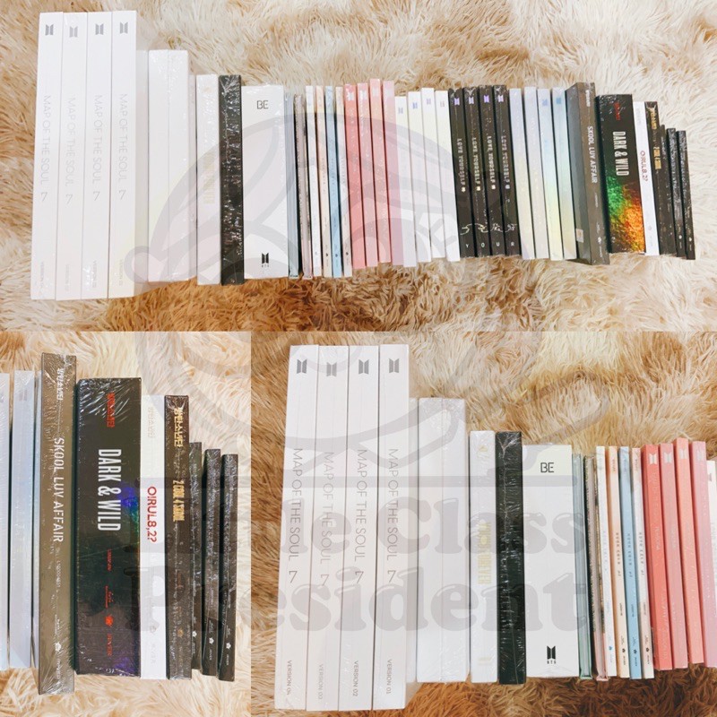 SEALED Official BTS Albums (Love Yourself: Her, Tear, Persona, BE ...