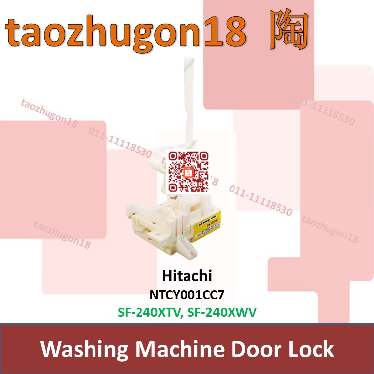 Hitachi Washing Machine Door Switch Lid Lock Mesin Basuh Suis Pintu ...