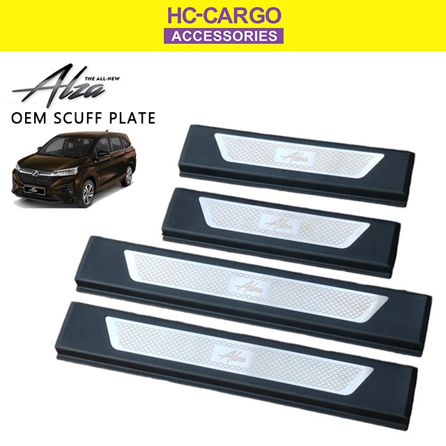 Hc Cargo Perodua Alza 2022 D27A ScufF Plate Original Fit Step Up Sill ...