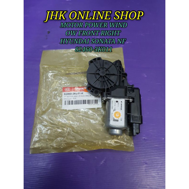 POWER WINDOW MOTOR FRONT RIGHT HYUNDAI SONATA NF 82460-3K011 | Shopee ...