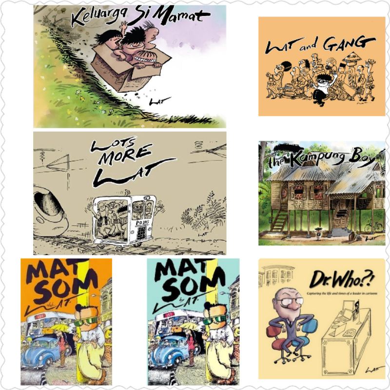 Komik Dato Lat - Keluarga Si Mamat, Lat and Gang, Lots More Lat, Mat Som (Eng/Malay), The ...
